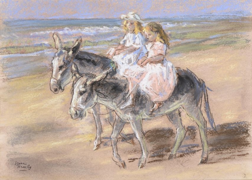 Isaac Israëls | A street scene in Paris | MutualArt