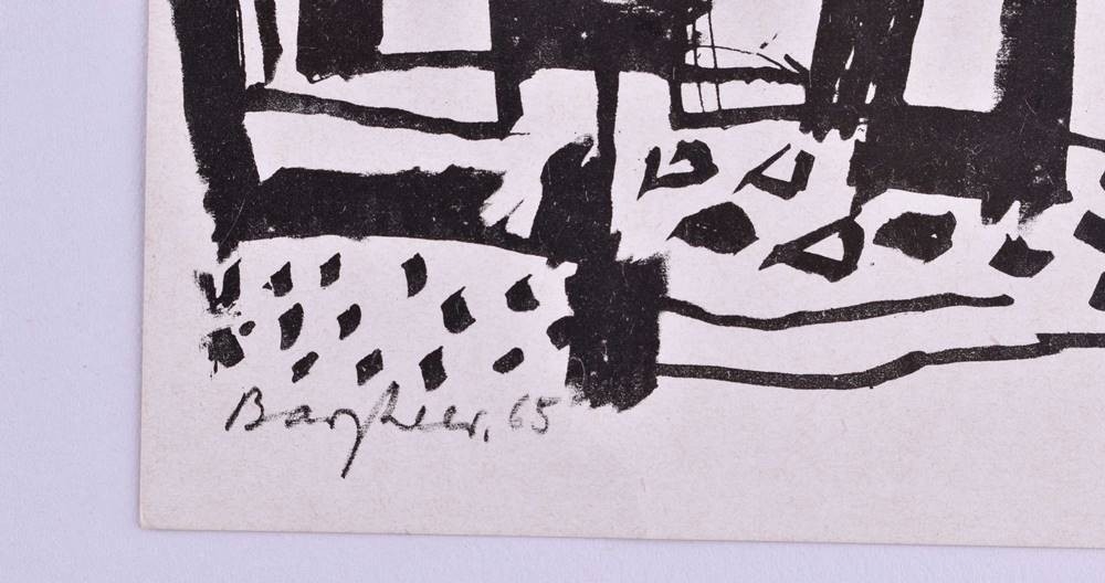 Eduard Bargheer | Forio mit dem Epomeo II und Wüstenstadt | MutualArt