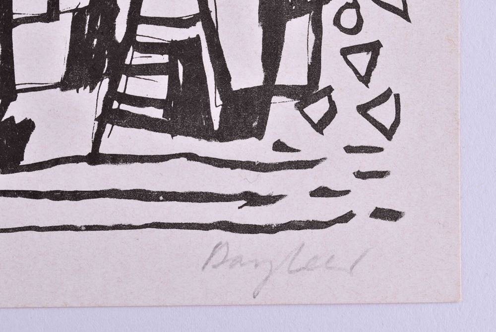 Eduard Bargheer | Forio mit dem Epomeo II und Wüstenstadt | MutualArt