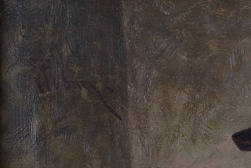 Robert Emil Stübner | Bei der Weinprobe | MutualArt