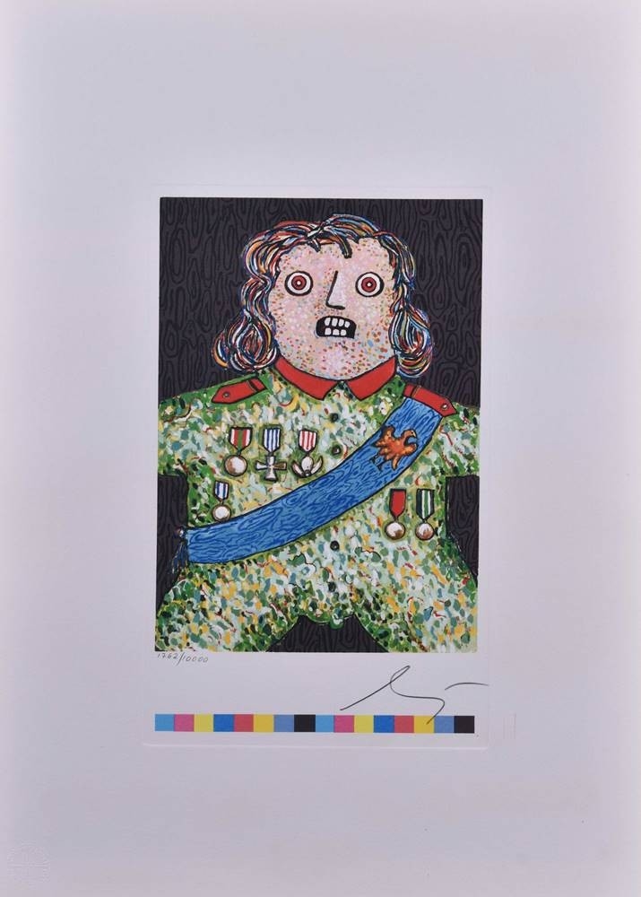Enrico Baj | Statuette (1982) | MutualArt