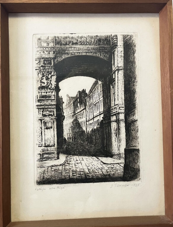 Zelma Talberga | Kaleju street in Riga (Late 20th Century) | MutualArt