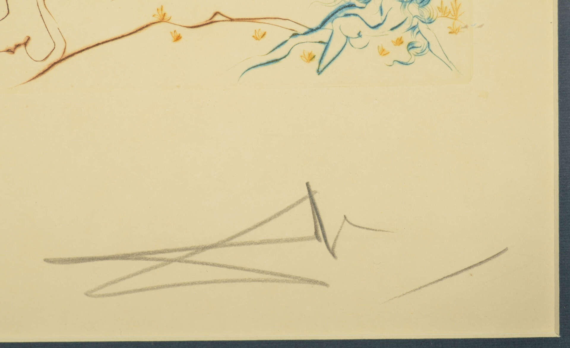 Salvador Dalí | “Le Paradis Terrestre. L'arbre de science (Late 20th ...