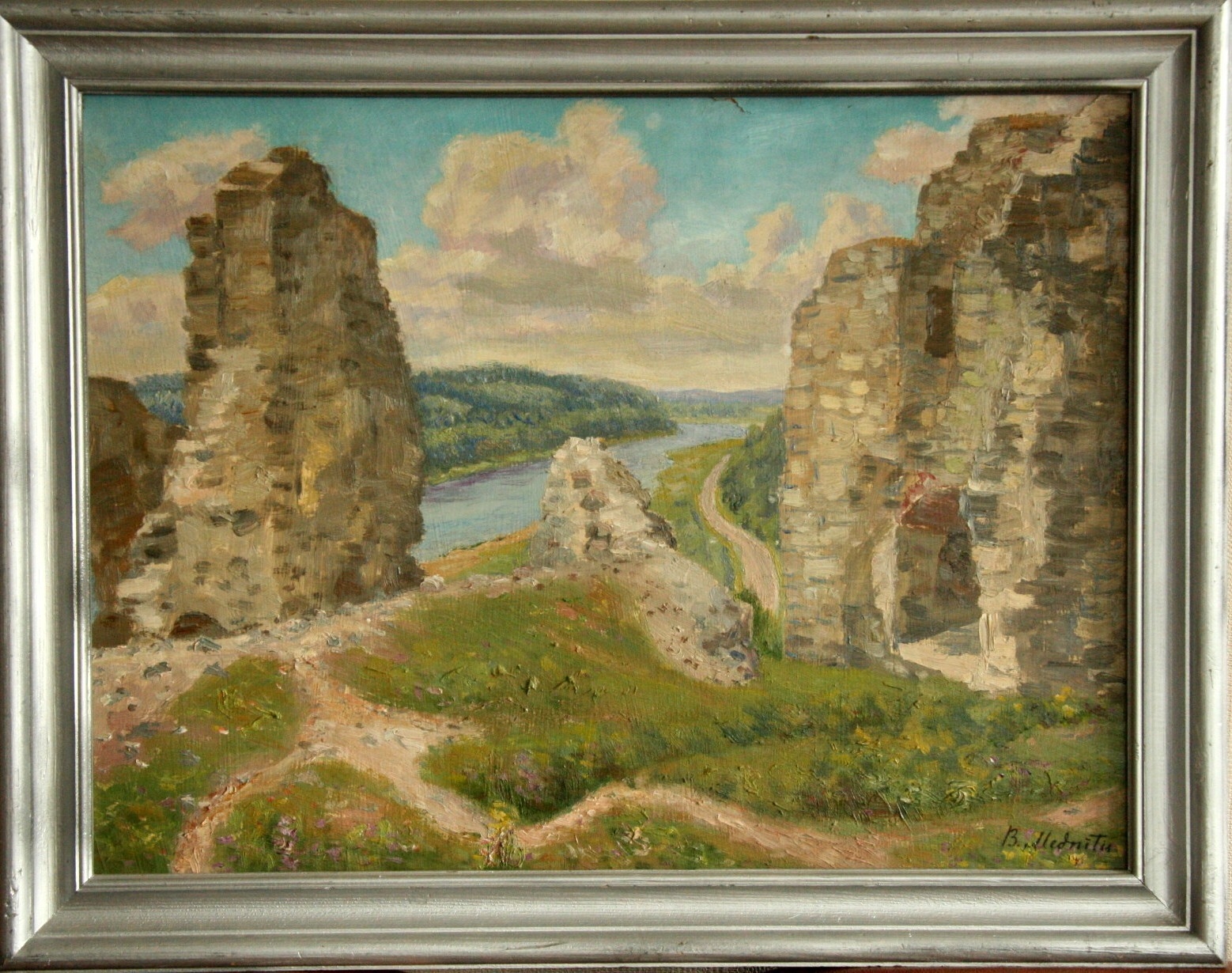 Bernhards Mednītis | Kokneses pilsdrupas (20th Century) | MutualArt