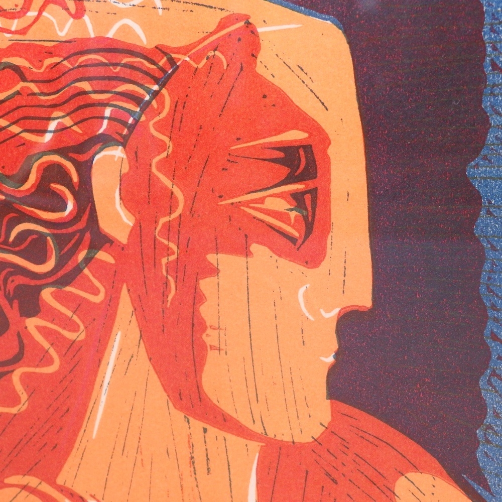 Frixos Papantoniou | Woman with Curly Hair | MutualArt