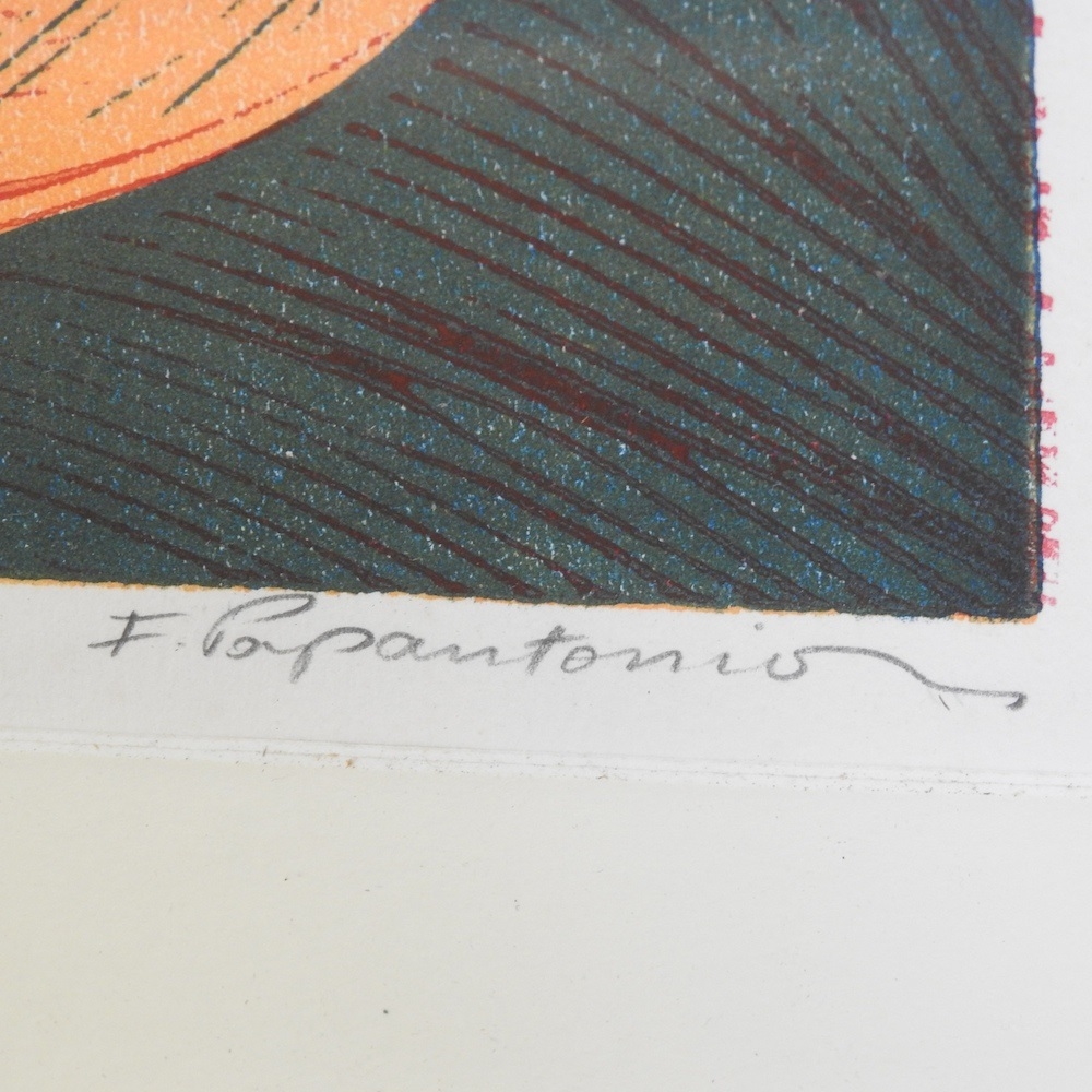 Frixos Papantoniou | Woman with Curly Hair | MutualArt