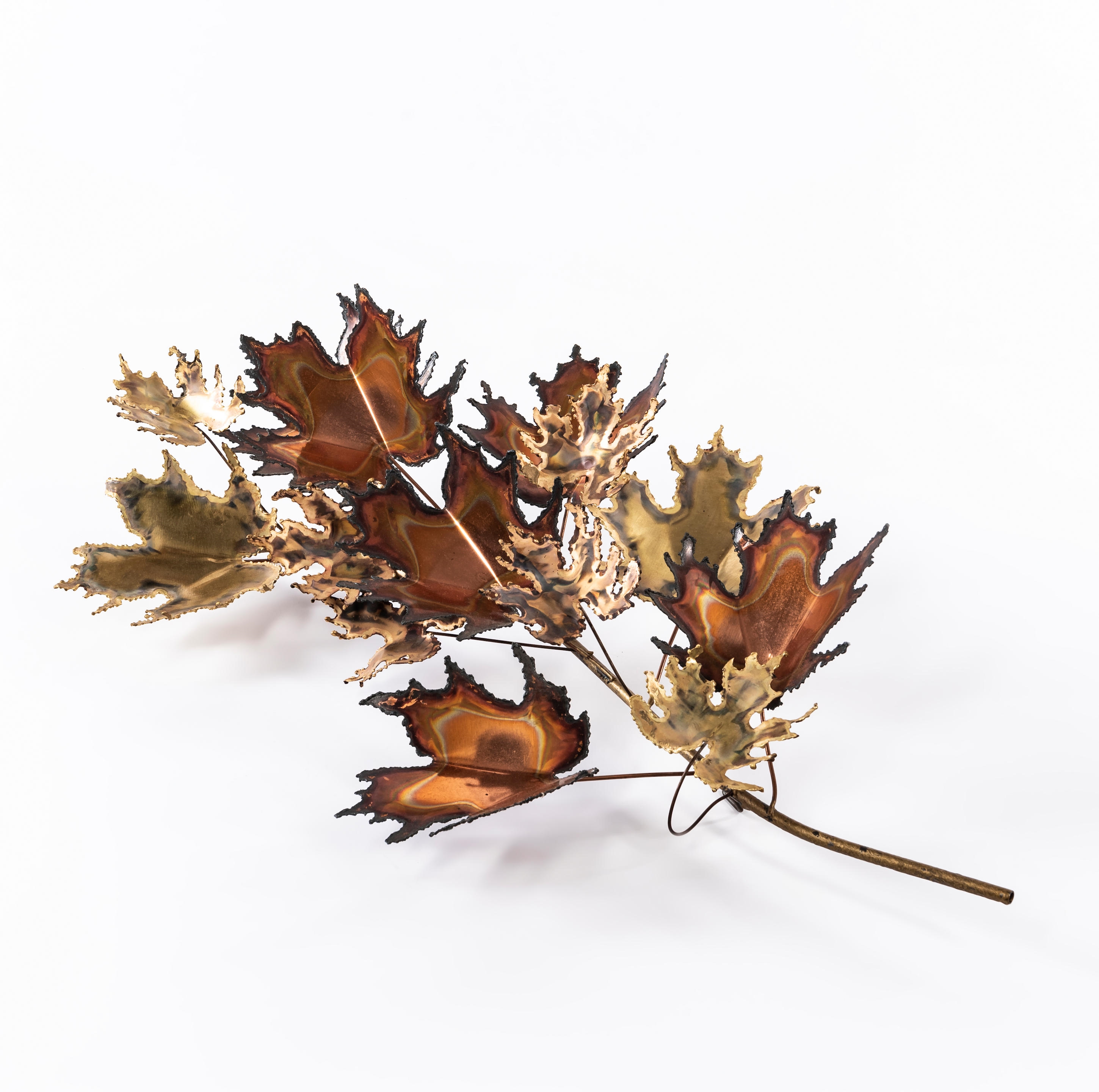 Curtis Jeré | Autumn Leaves Metal Wall Sculpture | MutualArt