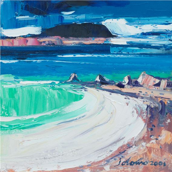 John Lowrie Morrison | Isle of Erraid from Iona (2001) | MutualArt