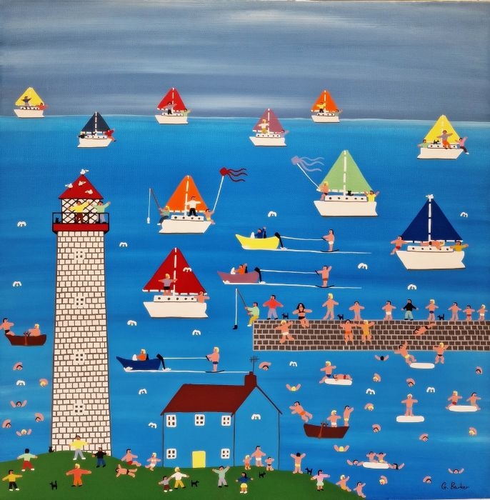 Gordon Barker | The Great Summer Day | MutualArt