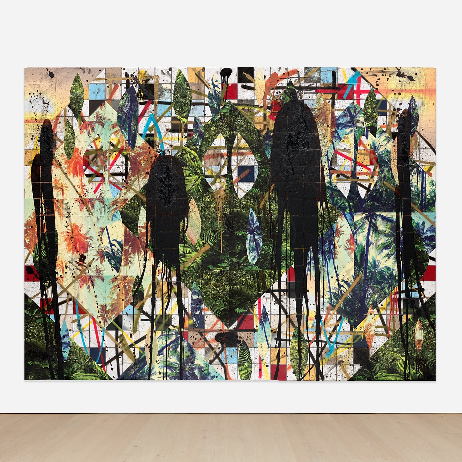 Rashid Johnson | Untitled Escape Collage | MutualArt