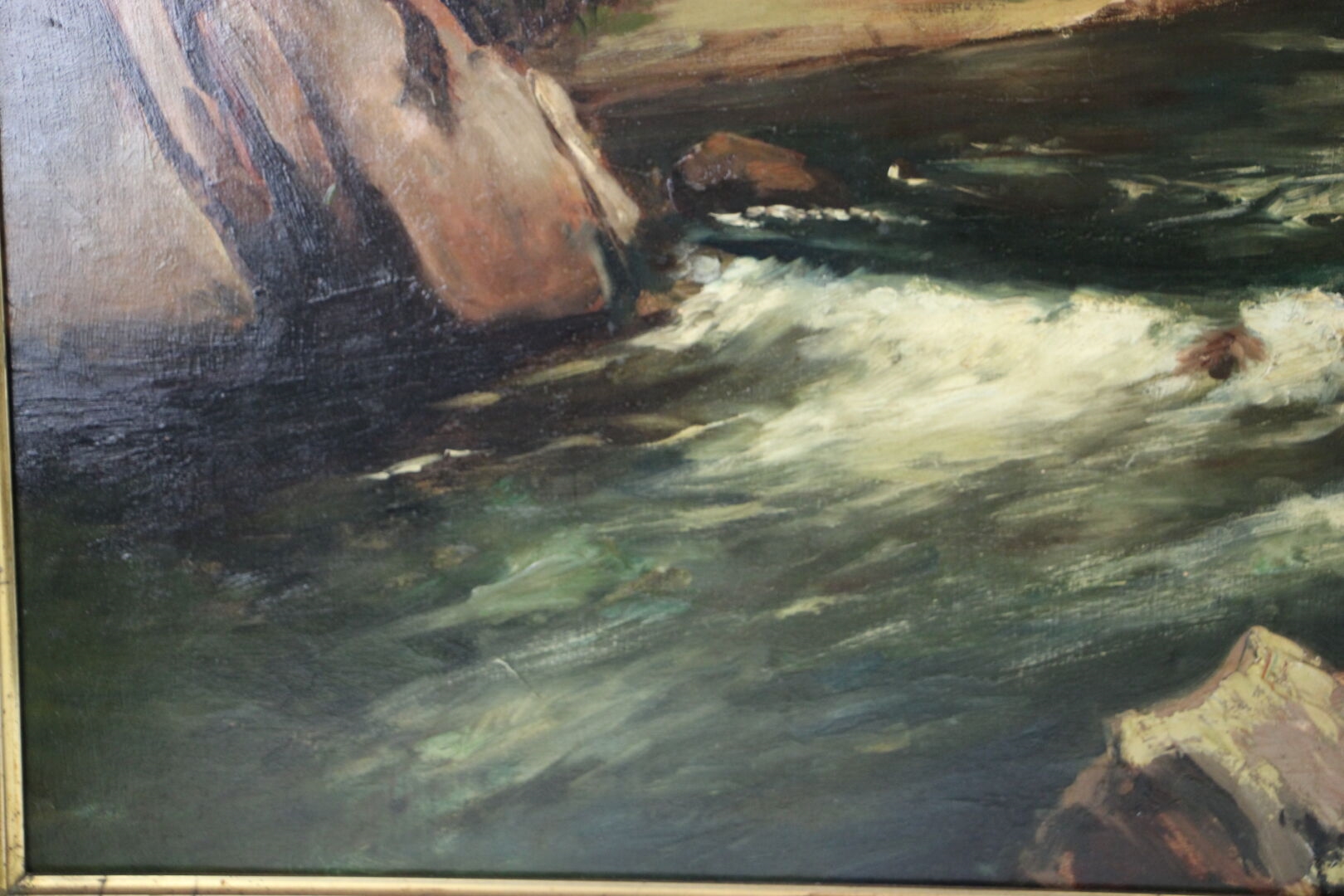 Joseph Ravaisou | L'homme au bord du torrent | MutualArt