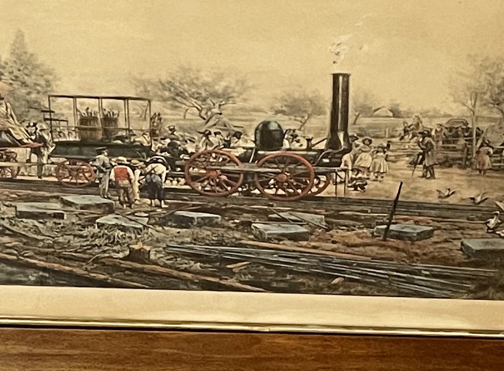 Edward Lamson Henry | The First Railroad Train On The Mohawk And Hudson ...