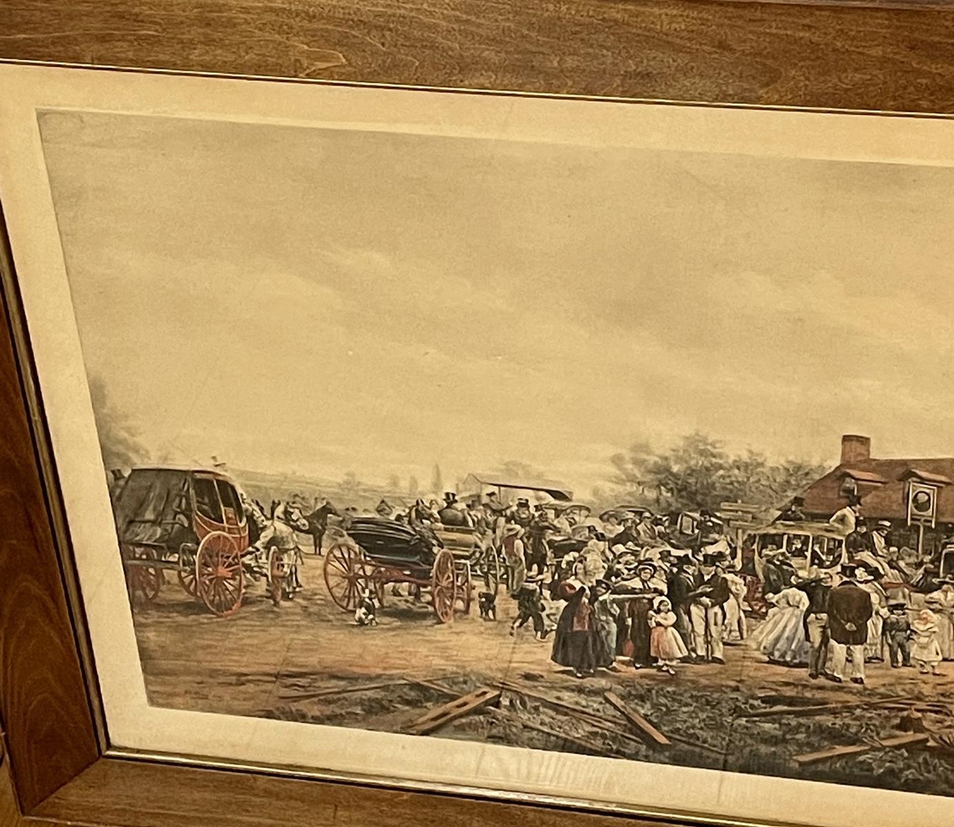 Edward Lamson Henry | The First Railroad Train On The Mohawk And Hudson ...