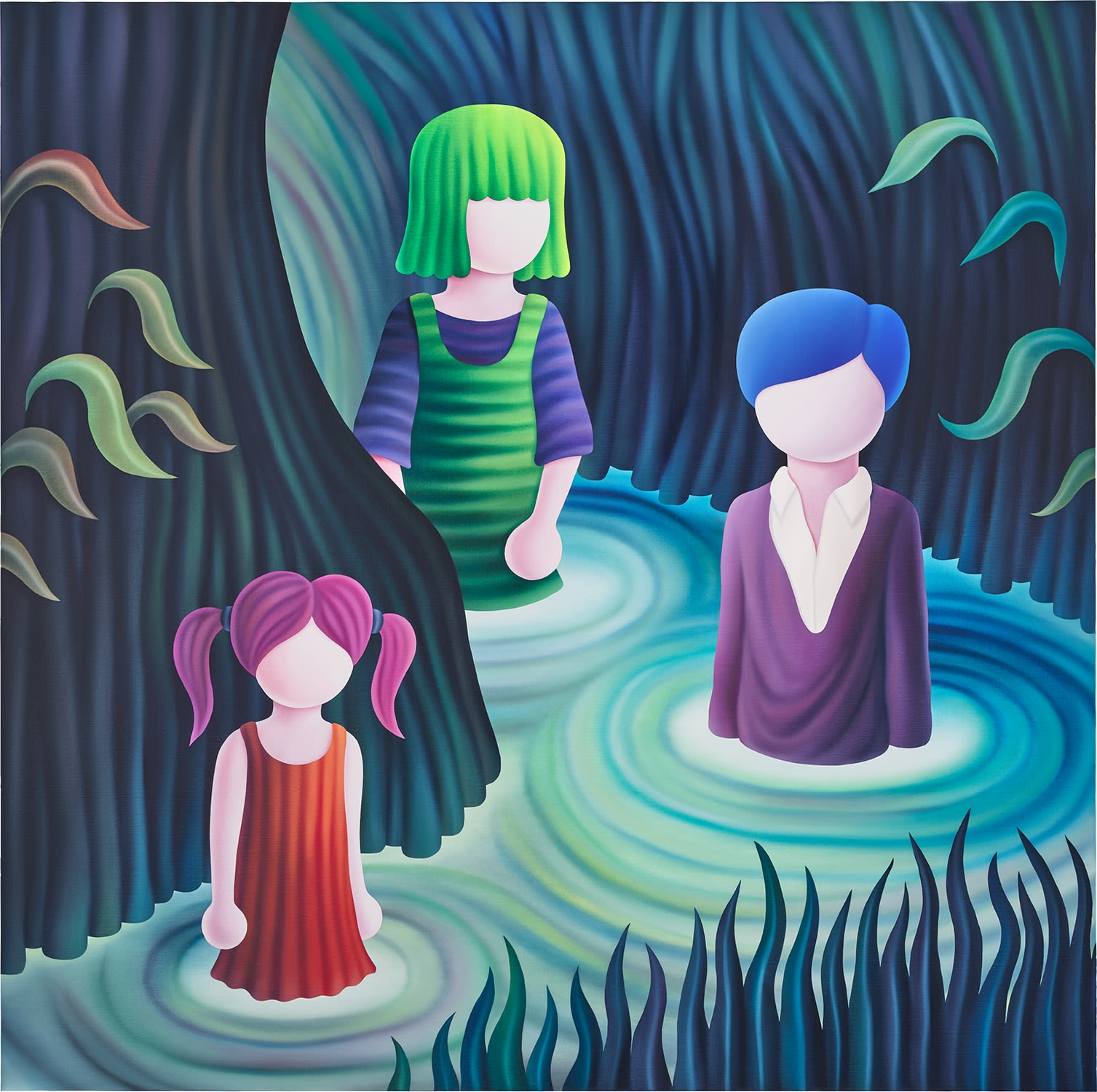 Jordi Ribes | A Family in the Cave (2021) | MutualArt