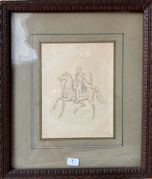 Denis Auguste Marie Raffet | Military on horseback | MutualArt