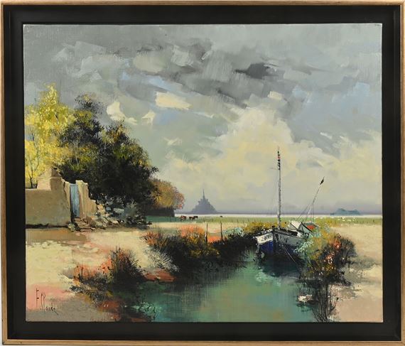 Claude Fauchère | La baie du Mont Saint-Michel. | MutualArt