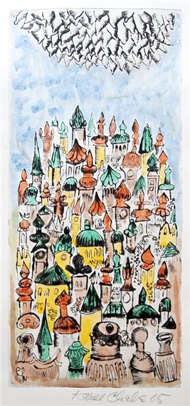 Karel Chaba | Prague towers (2005) | MutualArt