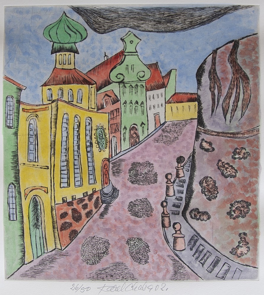 Karel Chaba | Prague corner (2002) | MutualArt