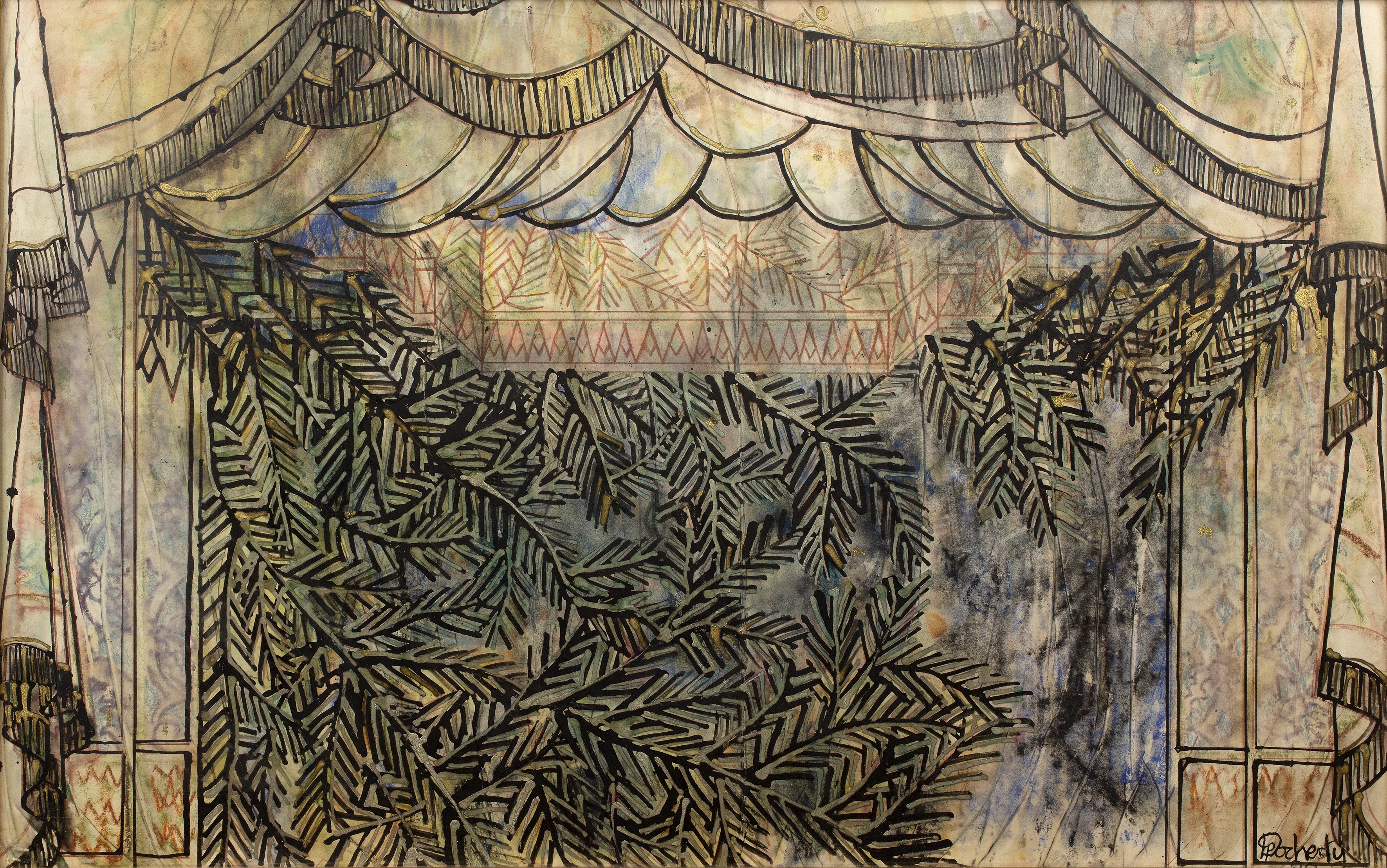 Peter Docherty | 'The Nutcracker stage design' | MutualArt