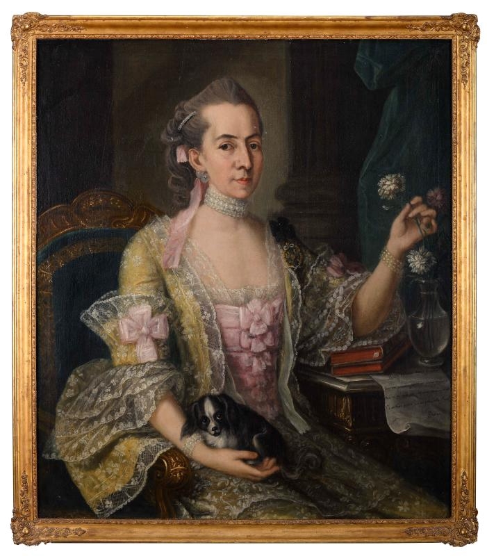 Pierre Jouffroy | Portrait of Countess Eleonora Ernestina Eva Wolfganga ...
