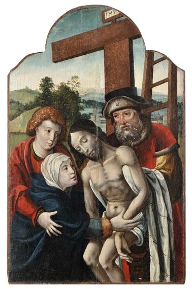 Flemish School, 16th Century | The Descent from the Cross | MutualArt