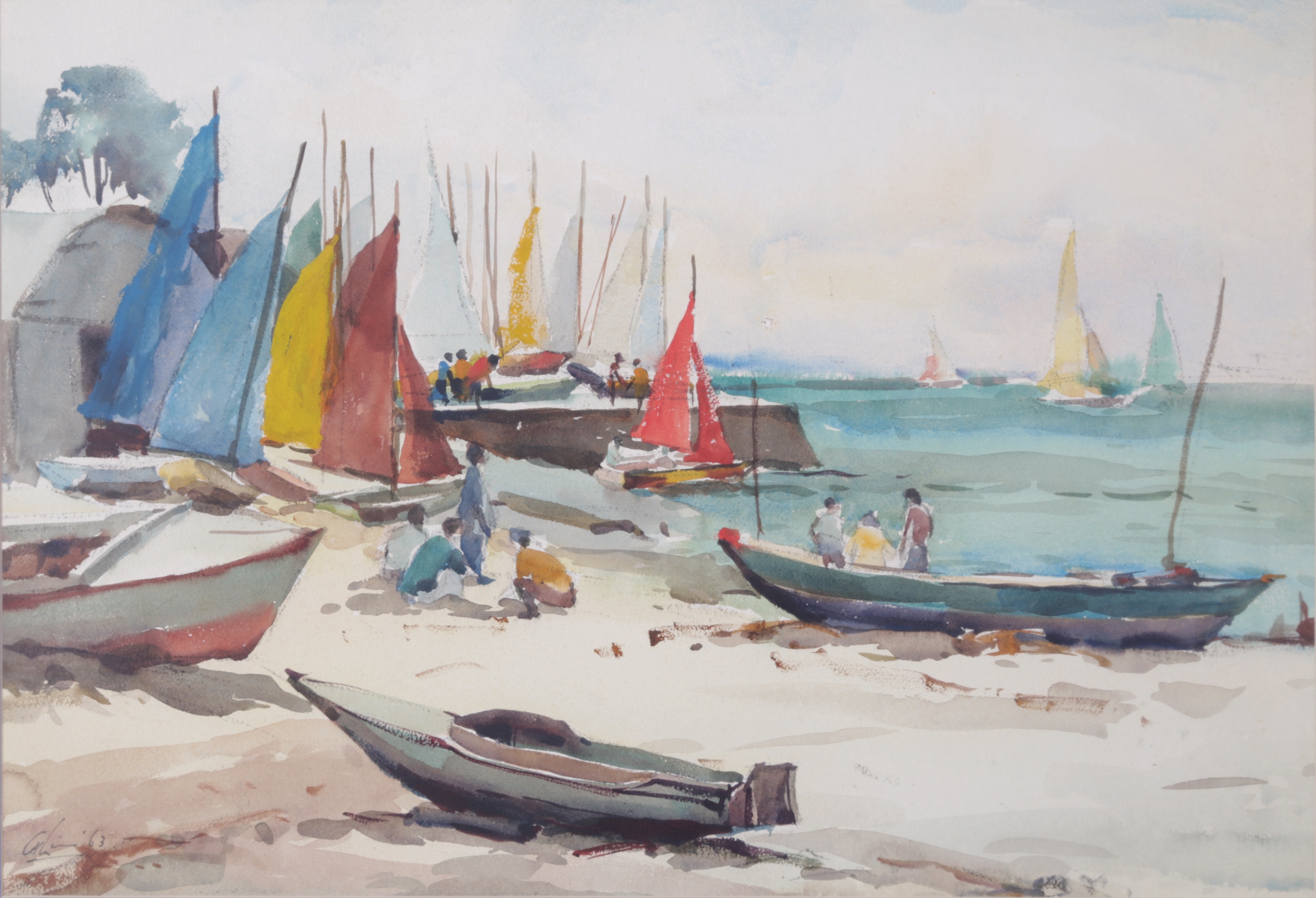 Lim Cheng Hoe | The Royal Singapore Yacht Club (1963) | MutualArt