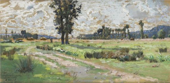 Alexandre Nozal | Chemin de campagne (1899) | MutualArt