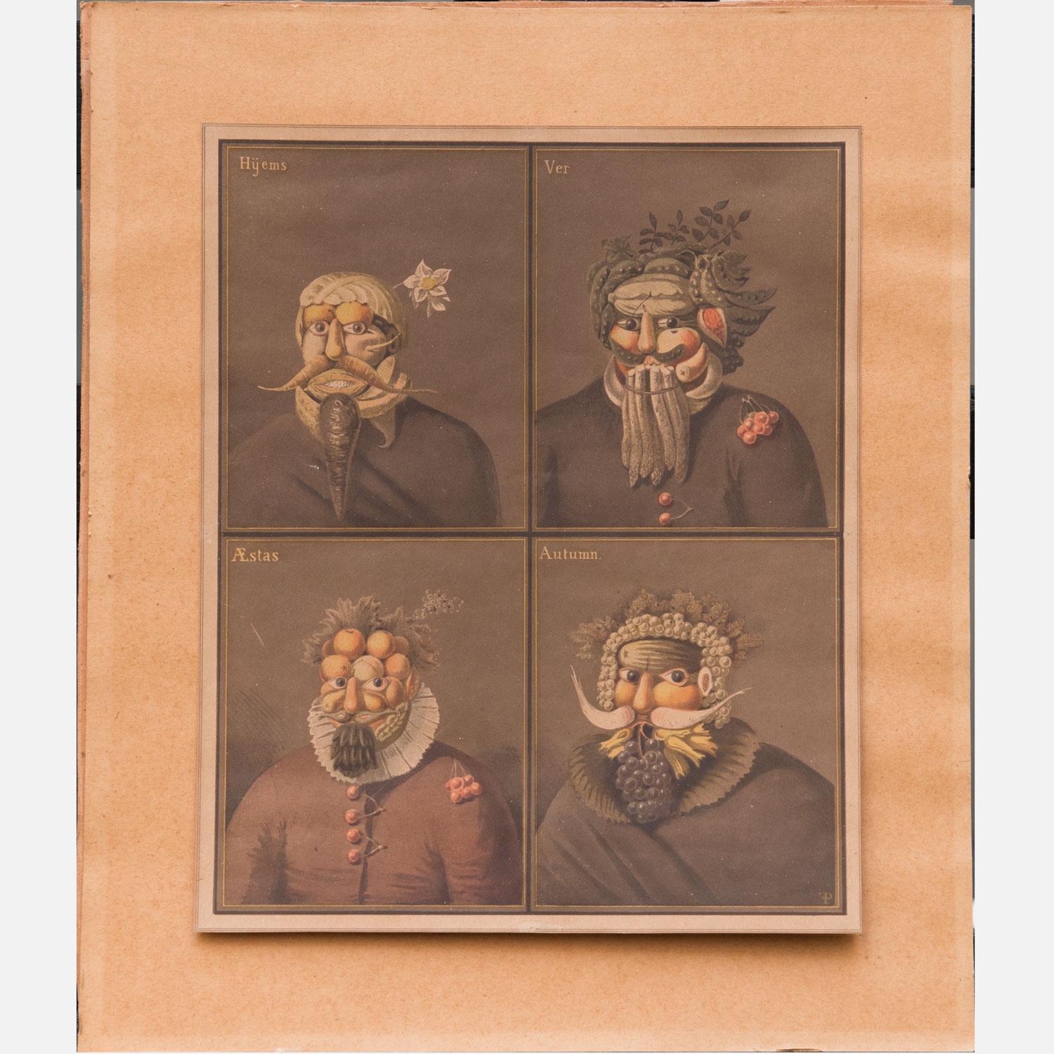 Giuseppe Arcimboldo | Four seasons | MutualArt