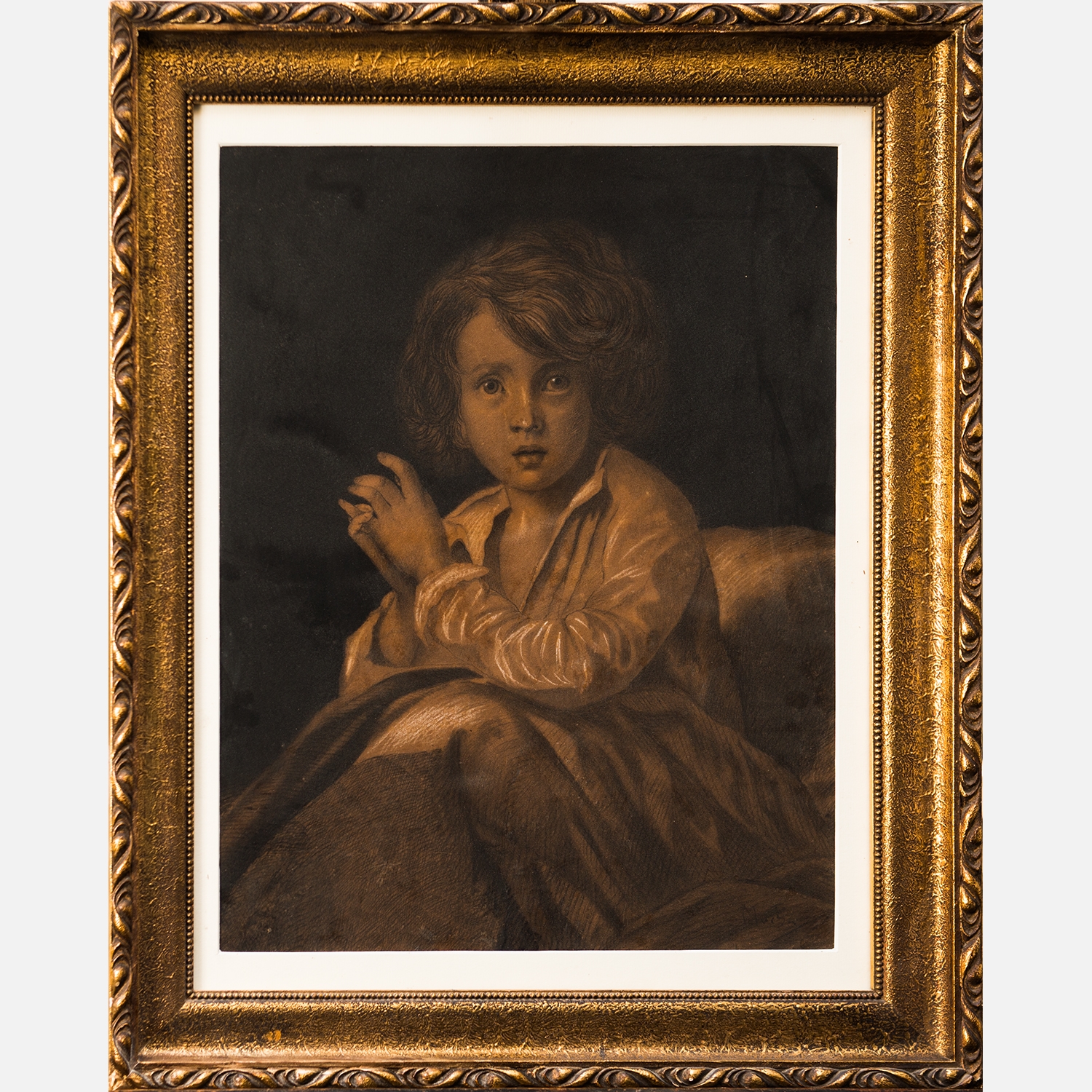 Alphonse Mucha | Portrait of a young boy | MutualArt