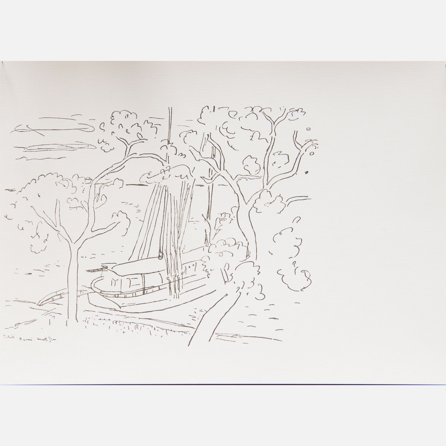 Henri Matisse | Tahiti lithography on paper (1950 - 1960) | MutualArt