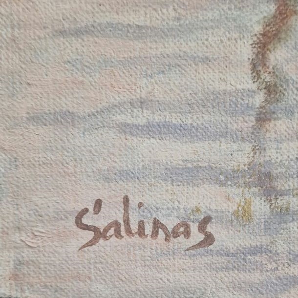 Laurent Marcel Salinas | Three fishing boats at dusk; Honfleur: the day ...