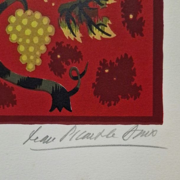 Jean Picard Ledoux | Red and gold | MutualArt