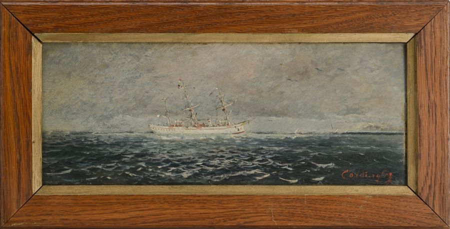 Georges Ricard-Cordingley | A three-master at sea | MutualArt