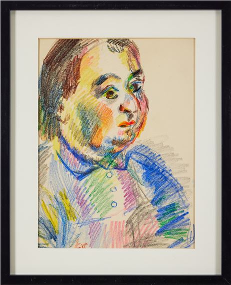 Ester Henning | Kvinna med brunt hår | MutualArt