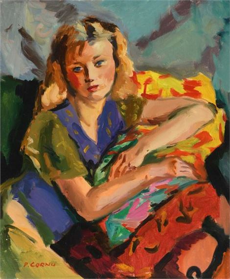 Pierre Cornu | La belle blonde | MutualArt