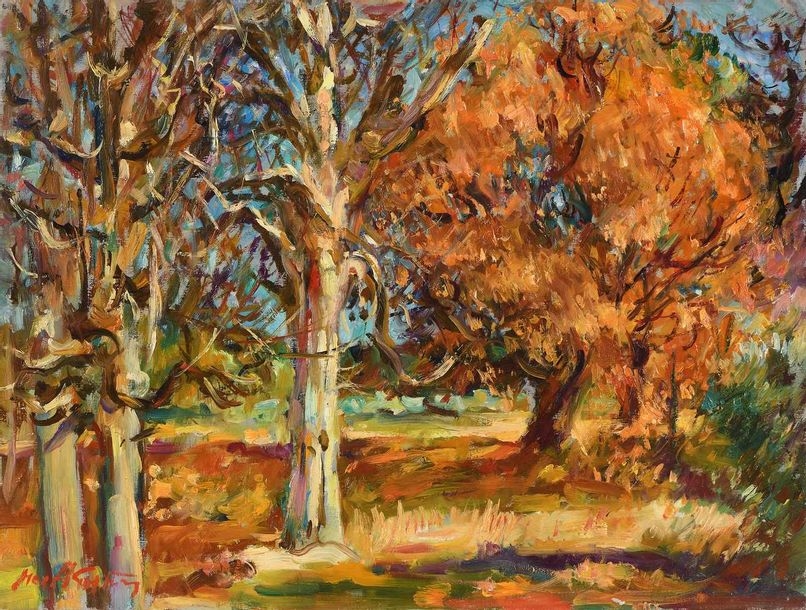 Max Agostini | Trees in Autumn | MutualArt