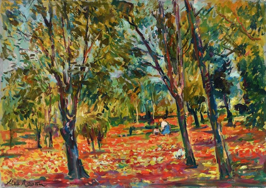 Max Agostini | Mushroom picking | MutualArt