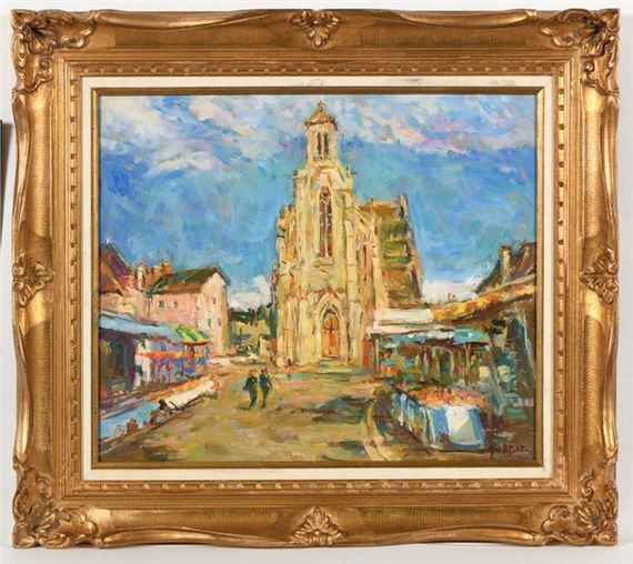 Max Agostini | The church of Belambre | MutualArt