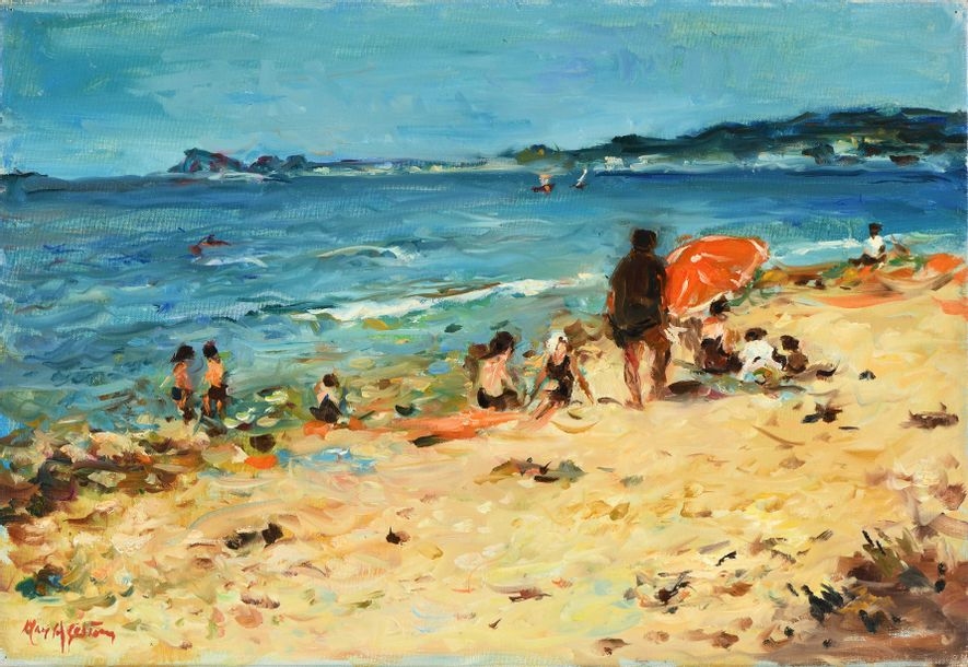 Max Agostini | On the beach at La Ciotat | MutualArt