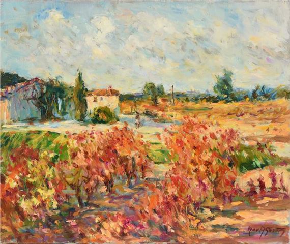Max Agostini | The vines in Bandol | MutualArt