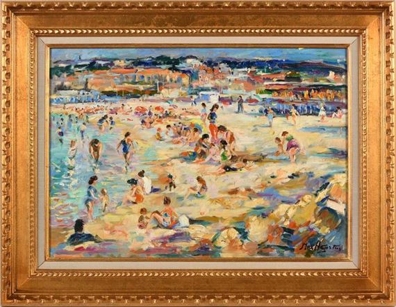 Max Agostini | Prado Beach in Marseille | MutualArt