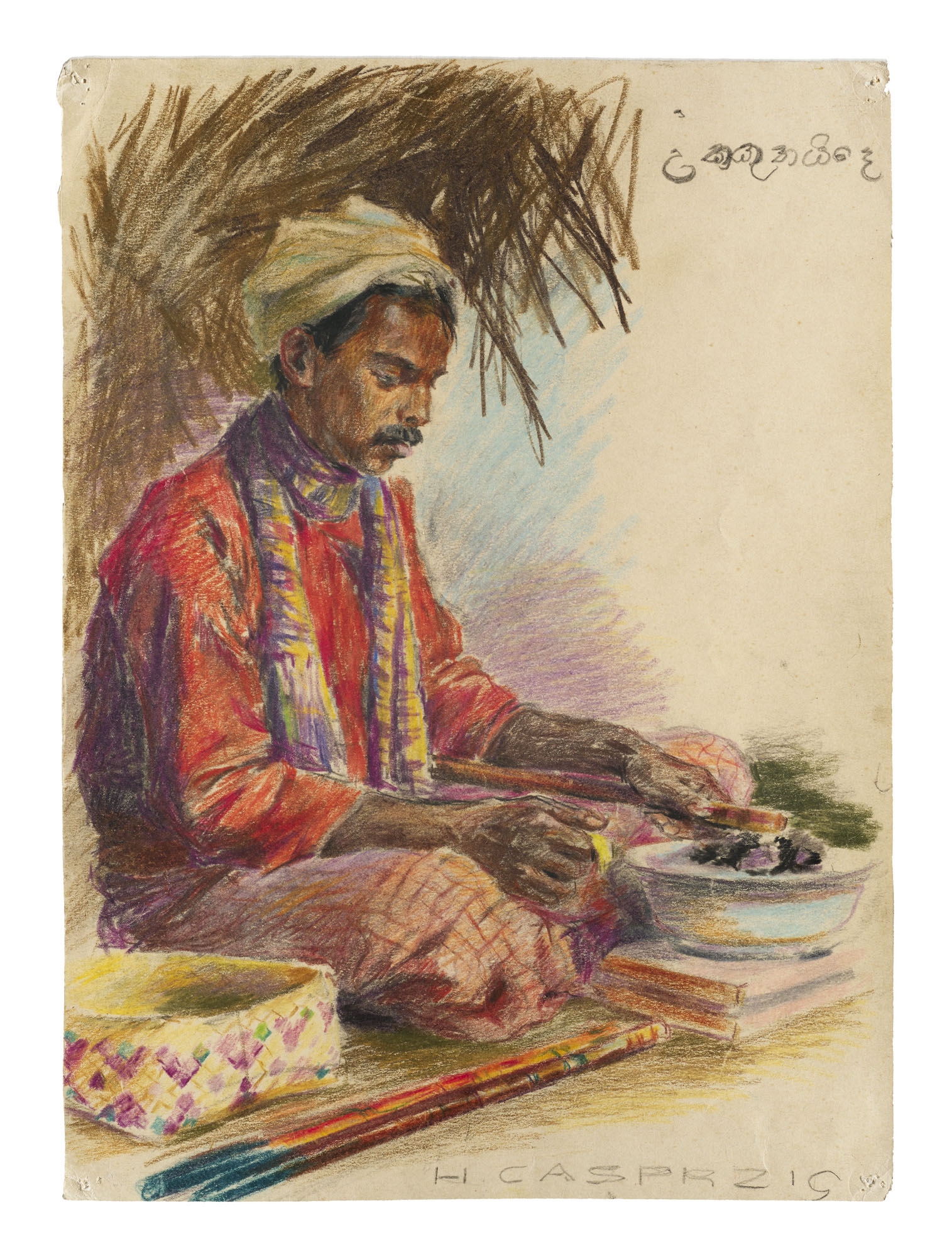 Hedwig Casprzig | Sammlung von 37 überwiegend ethnografischen Original ...