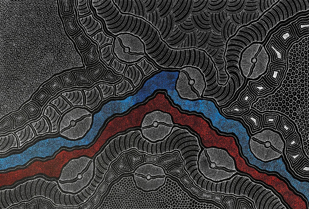 Delvine Pitjara | Desert Yam | MutualArt