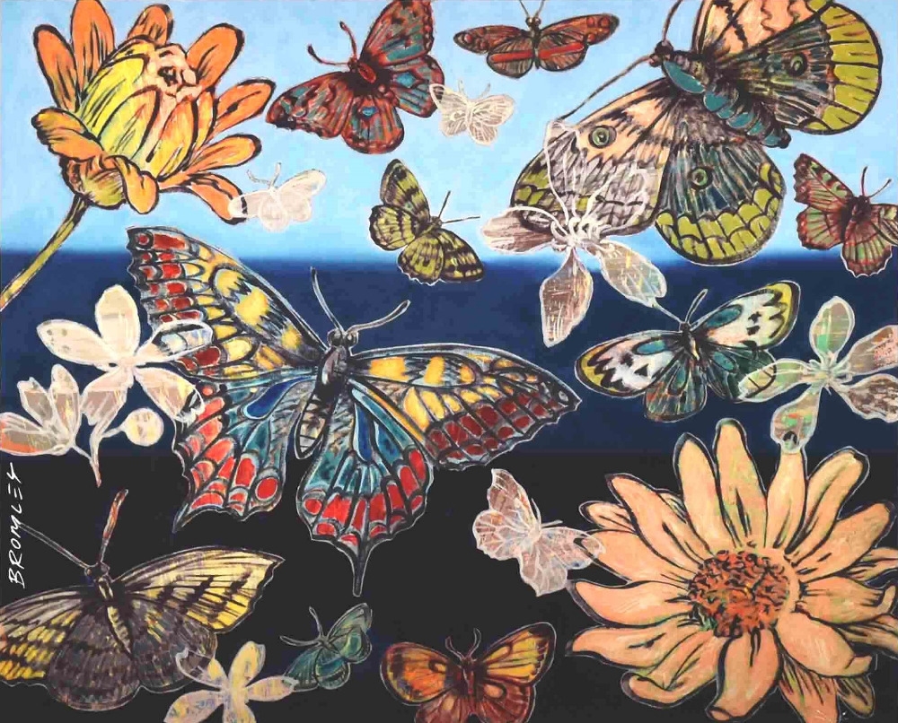 David Bromley | Butterflies | MutualArt