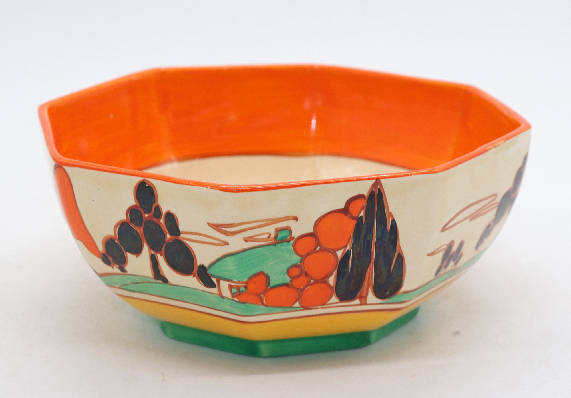 Clarice Cliff | Clarice Cliff Fantastique Bizarre Orange Trees and ...