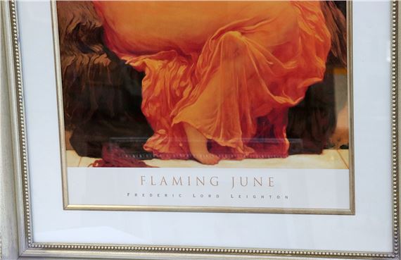 Frederic Leighton | FLAMING JUNE | MutualArt