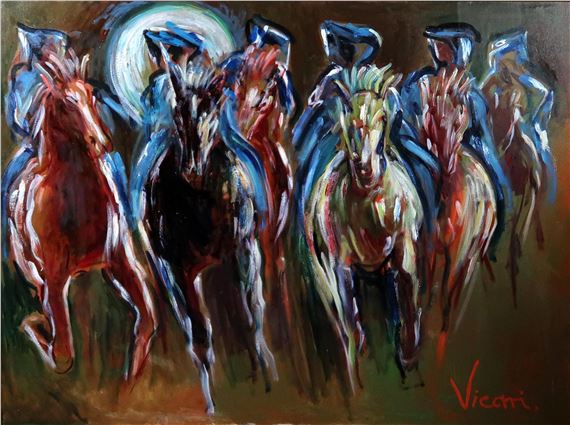 Andrew Vicari | RIDING OUT , | MutualArt