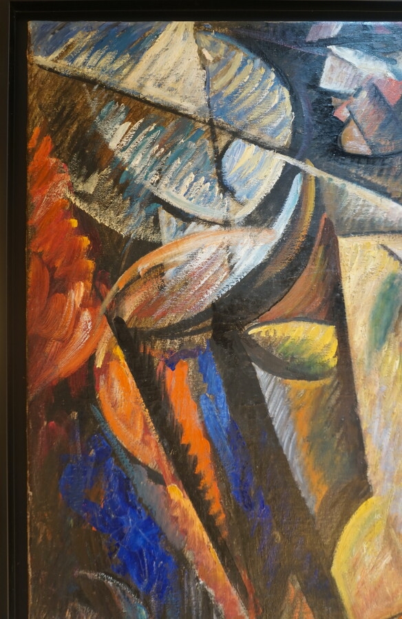 Ljubov Popova | Figure (Circa 1913) | MutualArt