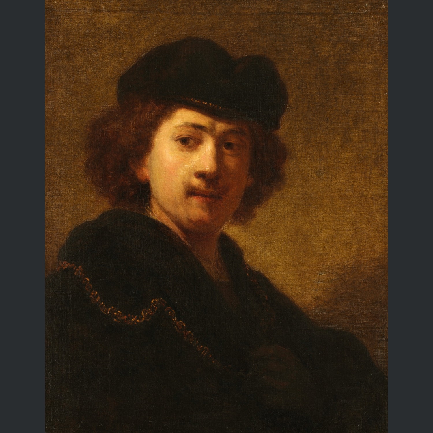 Henri Fantin-Latour | Autoportrait de Rembrandt à la toque et à la ...