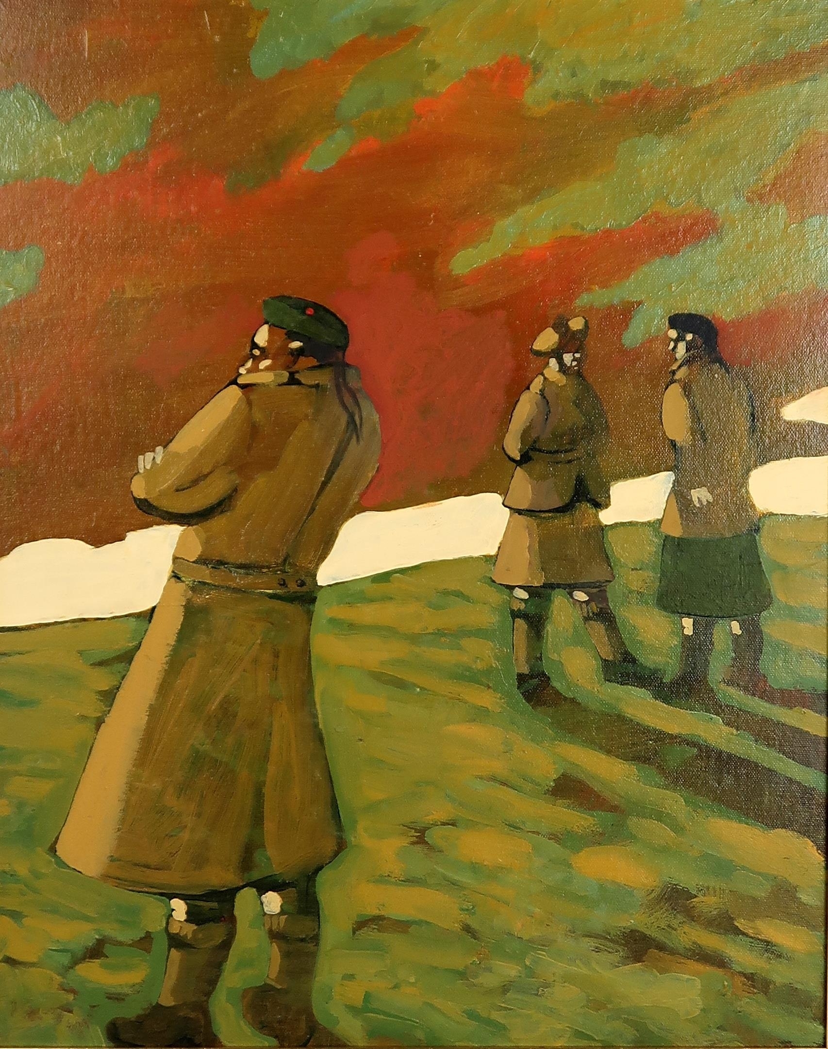 Donald Macleod | PETER HOWSON AND JOHN LENNON | MutualArt